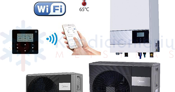 MHA-V10W/D2N8-B22 HB-A100/CGN8-B22 Midea M-Thermal Arctic Split 10.0/10 ...